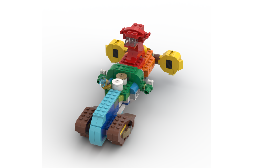 Lego Moc 11018 Interstellar Frigate By Nequmodiva Rebrickable Build