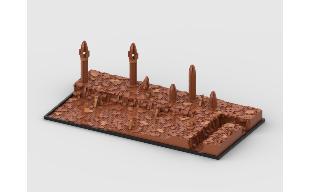 Lego Moc Geonosis Battlefront Ii By Thelegowolfpack Rebrickable