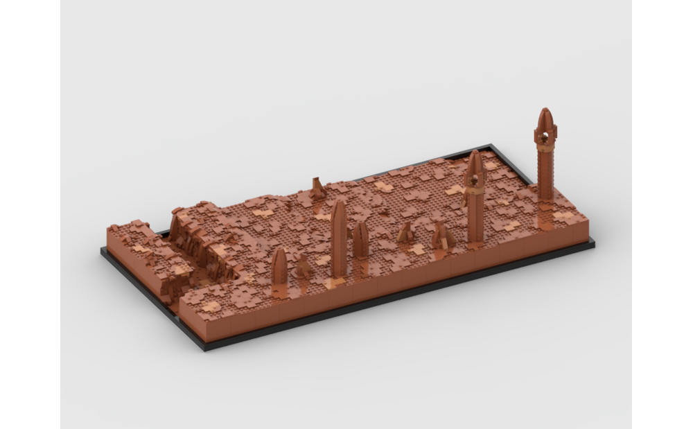 Lego Moc Geonosis Battlefront Ii By Thelegowolfpack Rebrickable