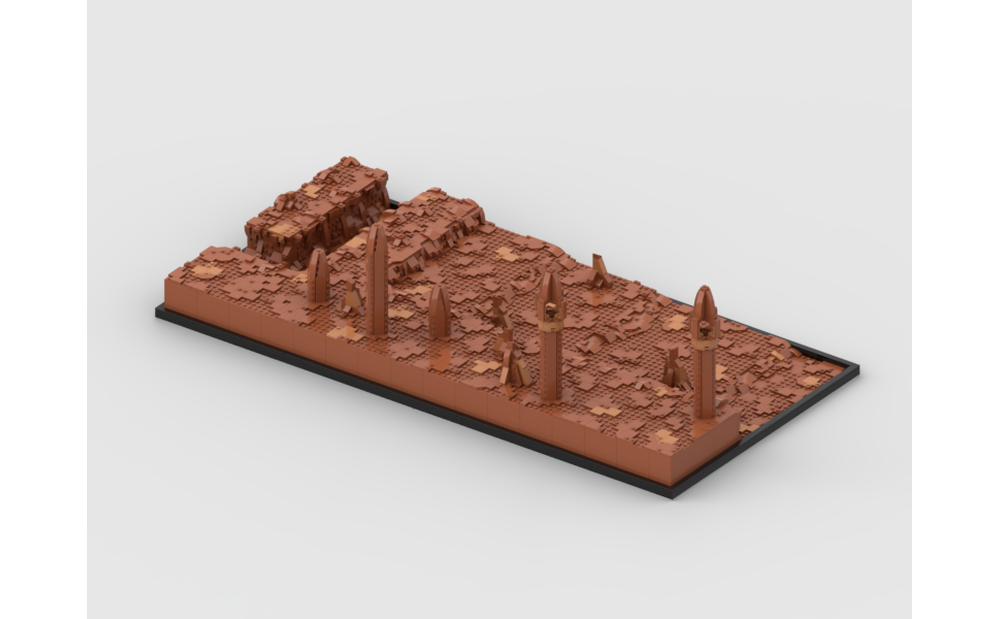 Lego Moc Geonosis Battlefront Ii By Thelegowolfpack Rebrickable