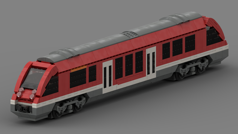 LEGO MOC DB BR 640 Dieselzug by KonradlikeLego | Rebrickable - Build ...