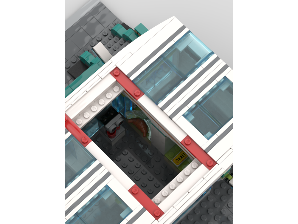 LEGO MOC Train Station Modular by KTBrickworks | Rebrickable - Build ...