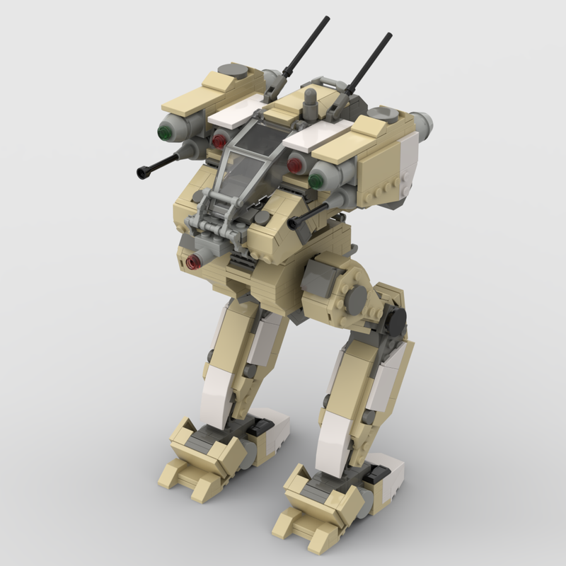 LEGO MOC Battletech Flea (desert camo) by LoreOfMetal | Rebrickable ...