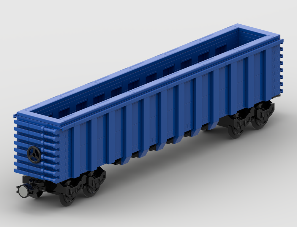 LEGO MOC US Trash Gondola Car by BuMu | Rebrickable - Build with LEGO