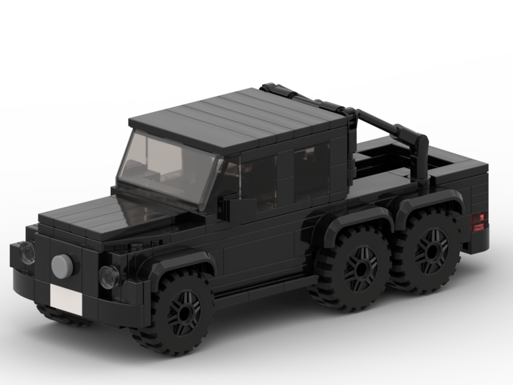 LEGO MOC Mercedes G63 AMG 6x6 by ole.828 | Rebrickable - Build with LEGO