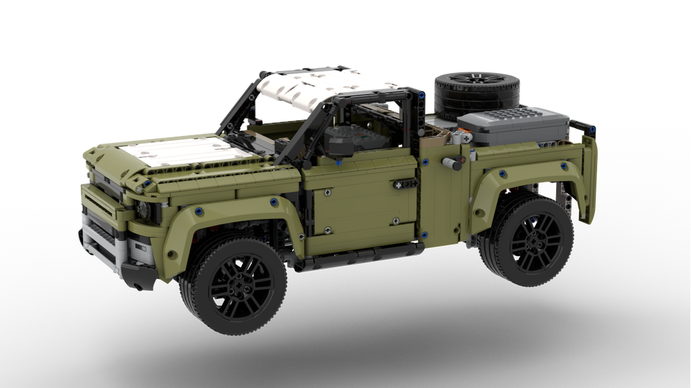 LEGO MOC 42110 Towtruck by RinivanDongen | Rebrickable - Build with LEGO