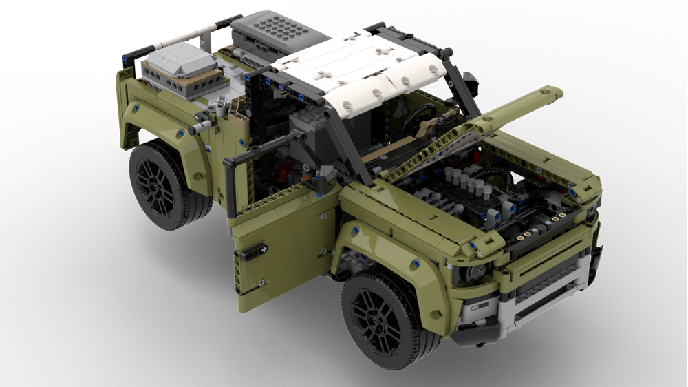 LEGO MOC 42110 Towtruck by RinivanDongen | Rebrickable - Build with LEGO