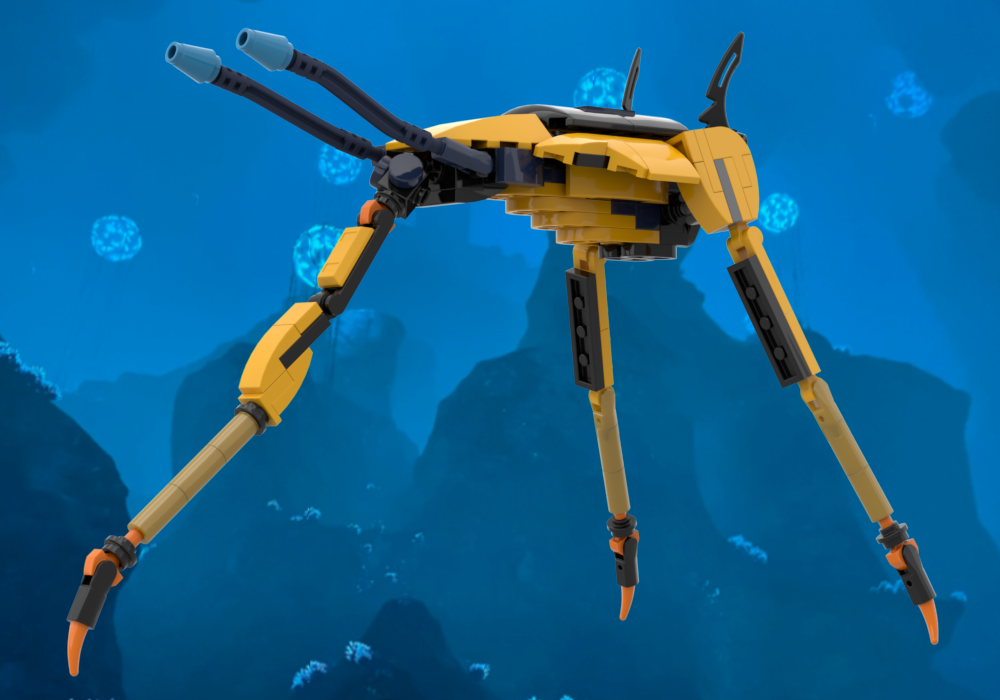 LEGO MOC Sea Treader Leviathan by OrchardBuilds | Rebrickable - Build ...