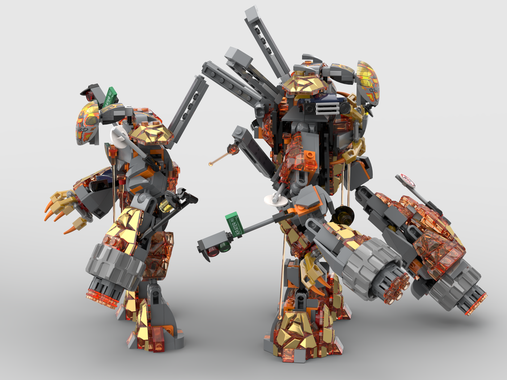 LEGO MOC MOC - 76128 x2 Molton man - Alternate Build by Stop.Brick (스톱 ...