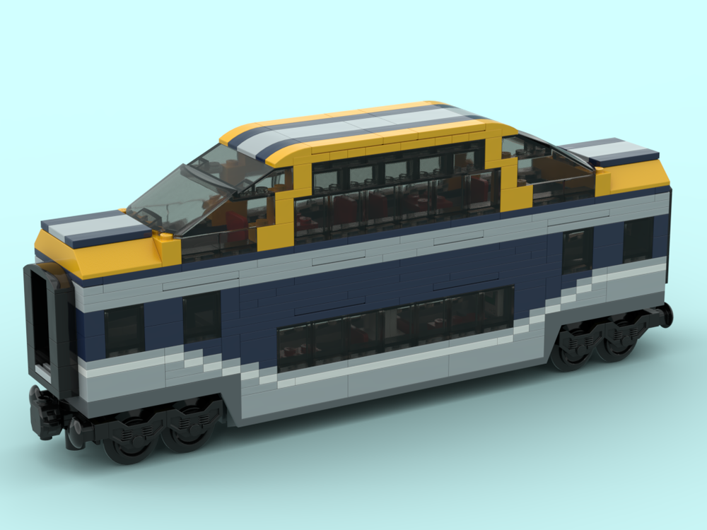 LEGO MOC-171709 60197 Double decker by bo.bricks | Rebrickable - Build ...