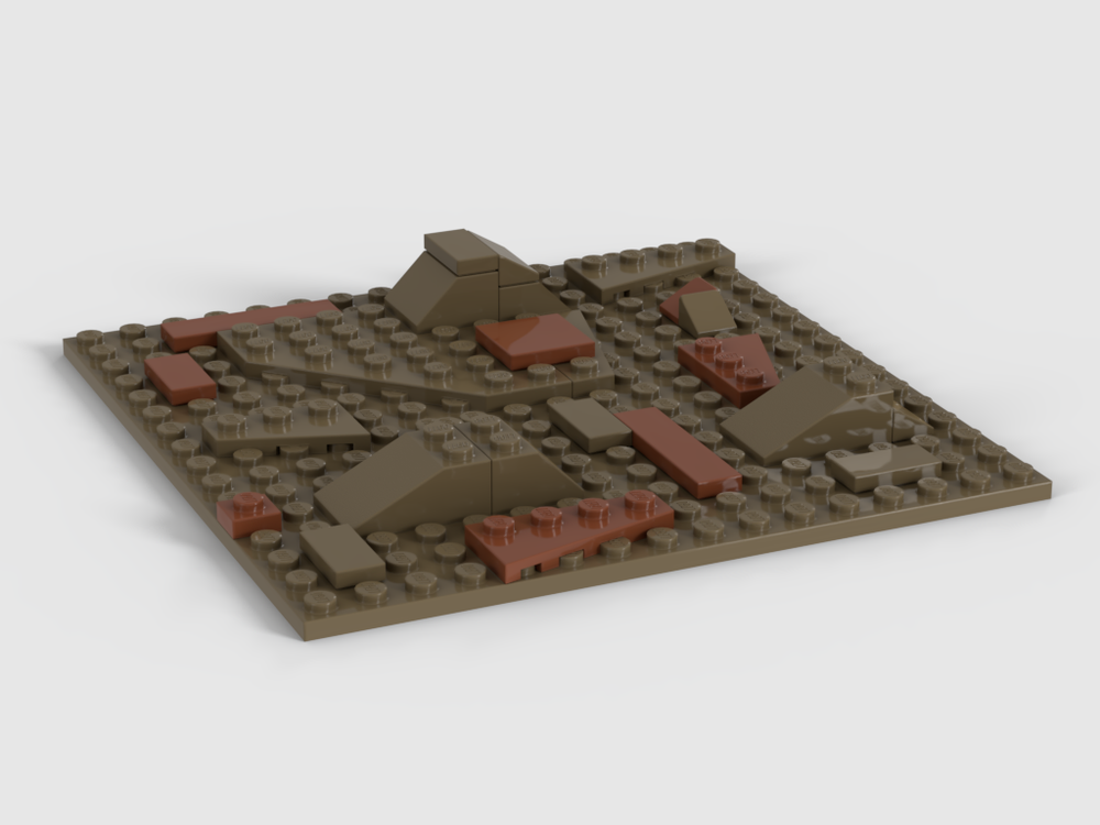 LEGO MOC Mars Rover Base/Landscape by jbeisser | Rebrickable - Build ...