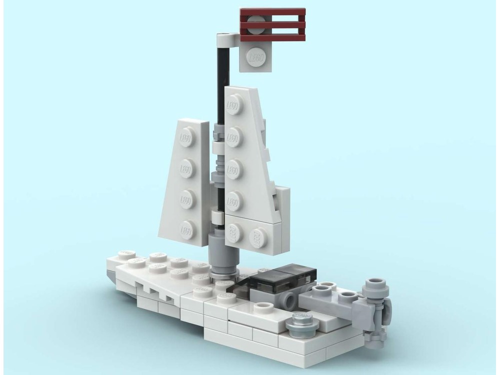 Lego Moc Sailboat 30654 By Flobert2 Rebrickable Build With Lego