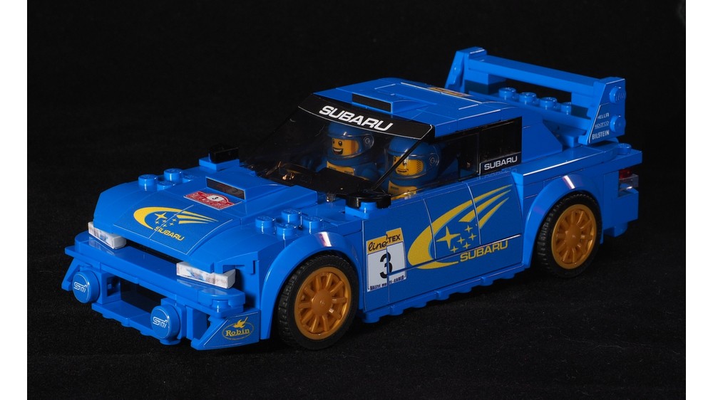 LEGO MOC Subaru Impreza 22B WRC by PanDanBrick | Rebrickable - Build ...