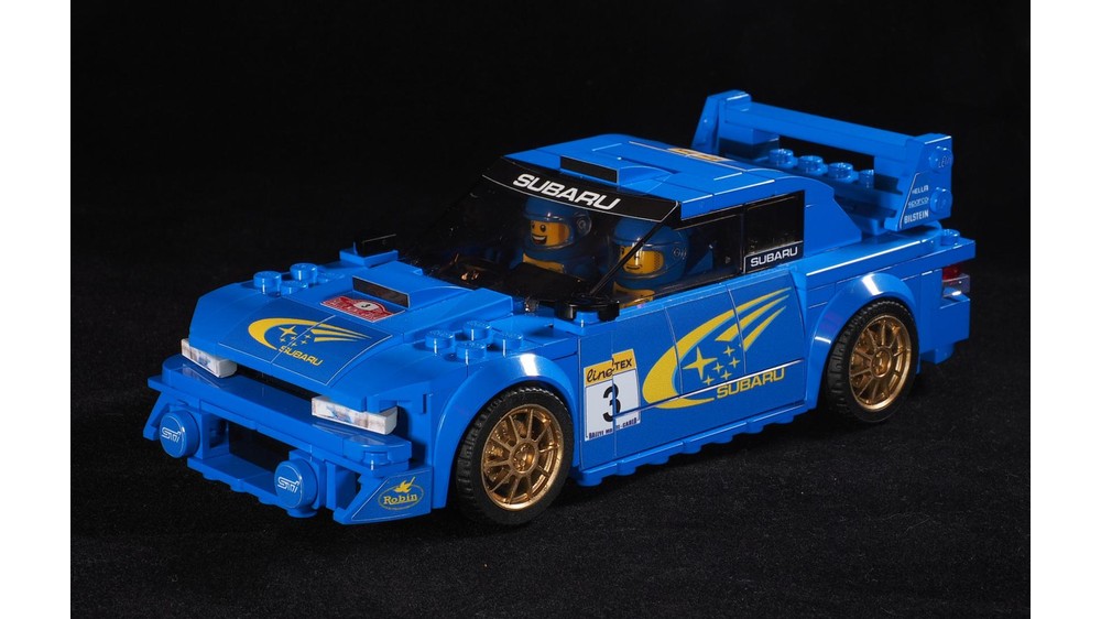 LEGO MOC Subaru Impreza 22B WRC by PanDanBrick | Rebrickable - Build ...