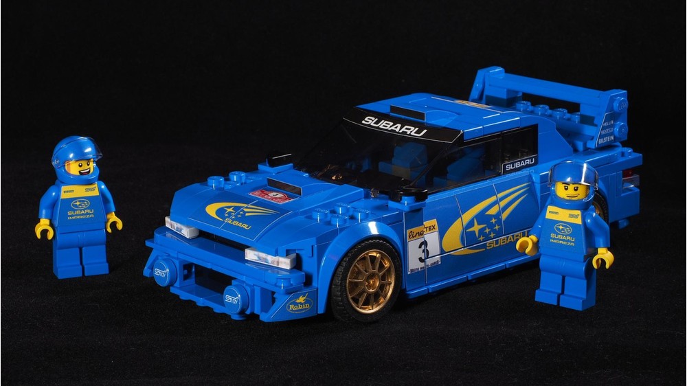 LEGO MOC Subaru Impreza 22B WRC by PanDanBrick | Rebrickable - Build ...