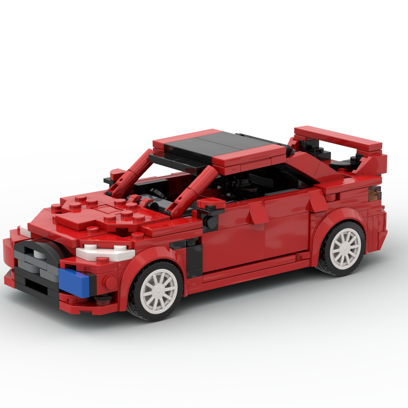 LEGO MOC Mitsubishi Lancer EVO 10 by ZagoPyramid | Rebrickable - Build ...