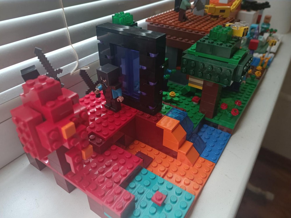 LEGO MOC Nether Portal by bookworm12 | Rebrickable - Build with LEGO