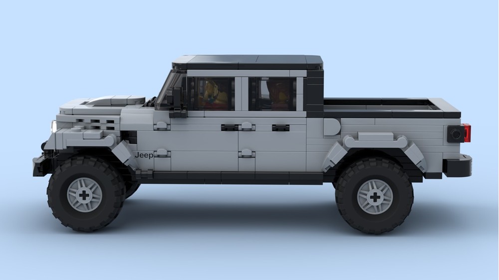 LEGO MOC MOCturnal Jeep Gladiator (JT) by MOCturnal | Rebrickable ...