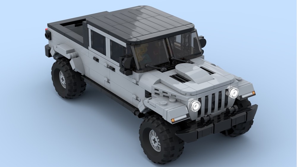 LEGO MOC MOCturnal Jeep Gladiator (JT) by MOCturnal | Rebrickable ...
