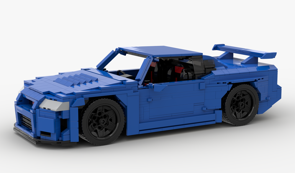 LEGO MOC-171766 Nissan Skyline GTR R34 by IronBricks17 | Rebrickable ...