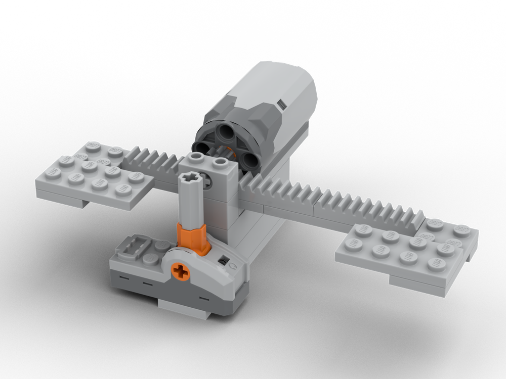 LEGO MOC Extendable Reciprocating Mechanism "Useless Machine" by 2in1 ...