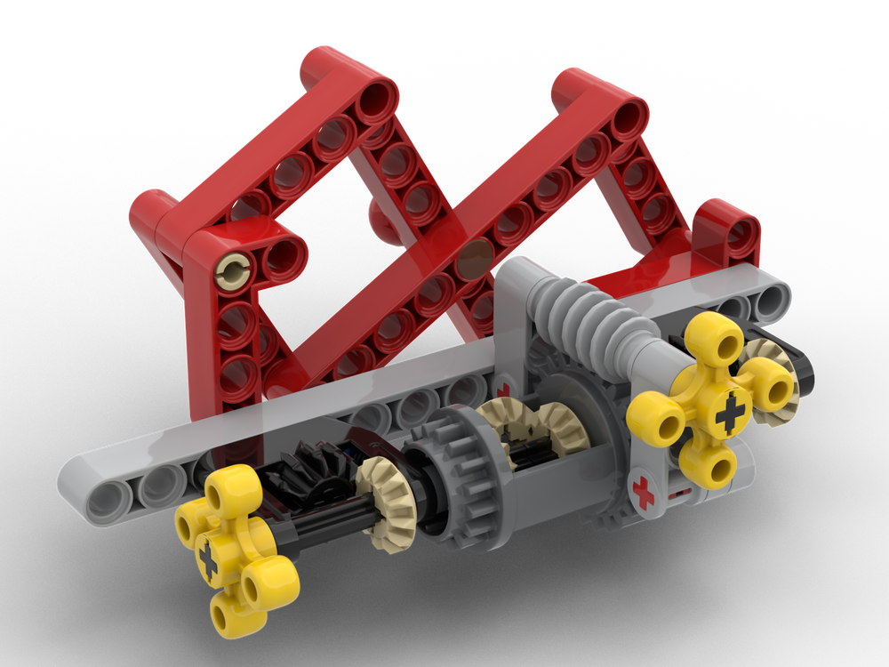 LEGO MOC Angle-Adjustable Reciprocating Linkage by 2in1 | Rebrickable ...