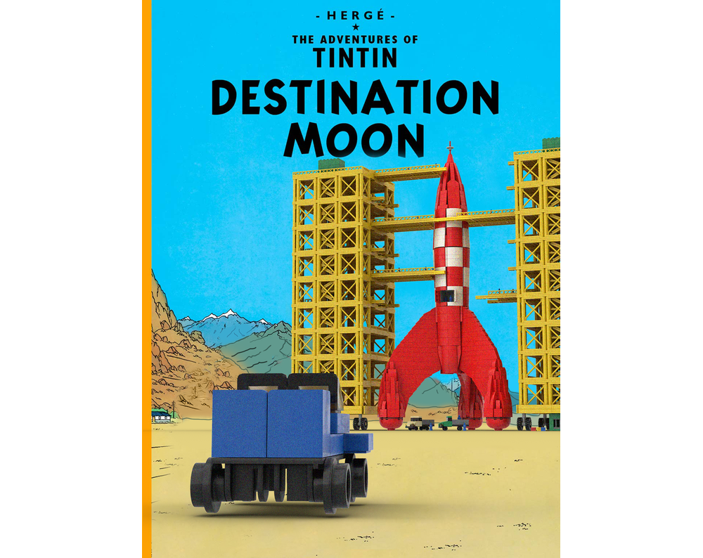 LEGO MOC The Moon Rocket from Tintin's Destination Moon by Videomajk ...