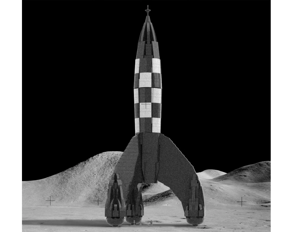 LEGO MOC-171779 The Moon Rocket from Tintin's Destination Moon by ...