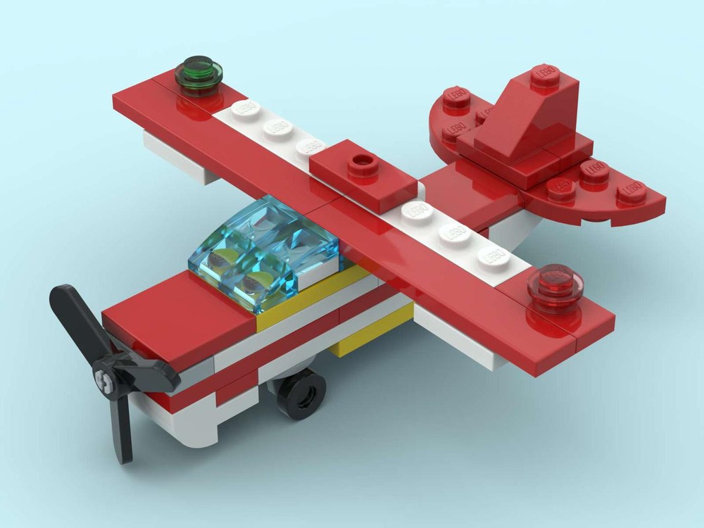 LEGO MOC Trainer Aircraft 30669 by flobert2 | Rebrickable - Build with LEGO