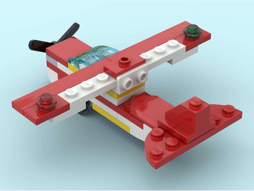 Lego Moc Trainer Aircraft 30669 By Flobert2 Rebrickable Build With Lego
