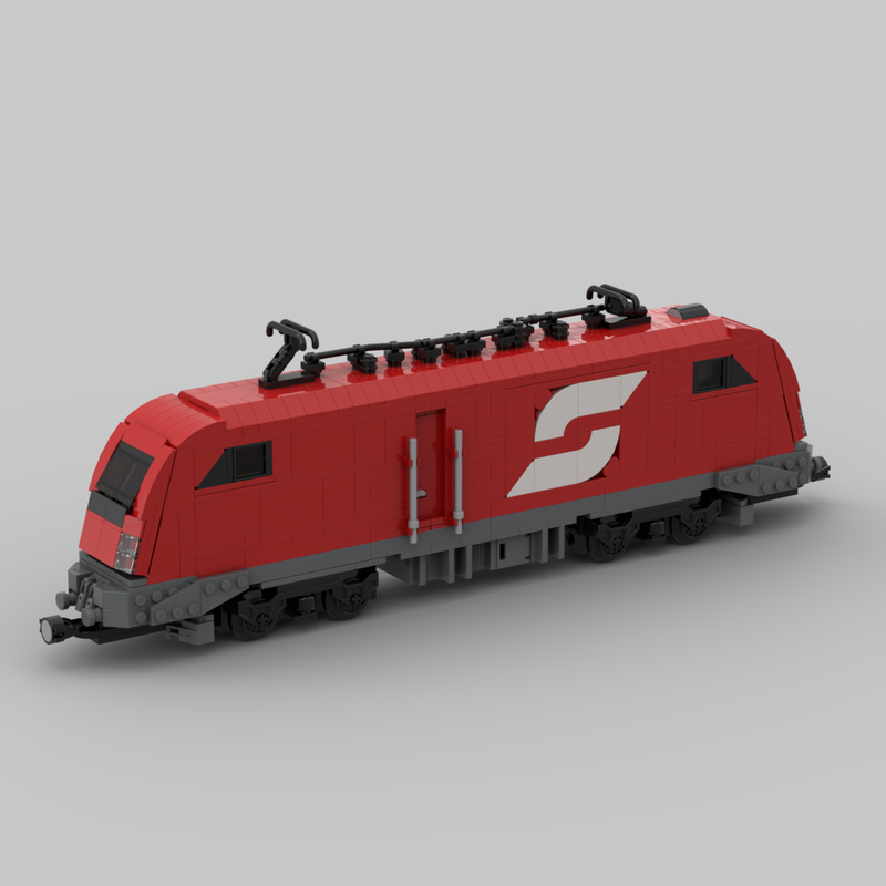 LEGO MOC Siemens Taurus train locomotive (ÖBB red version) with PF by ...