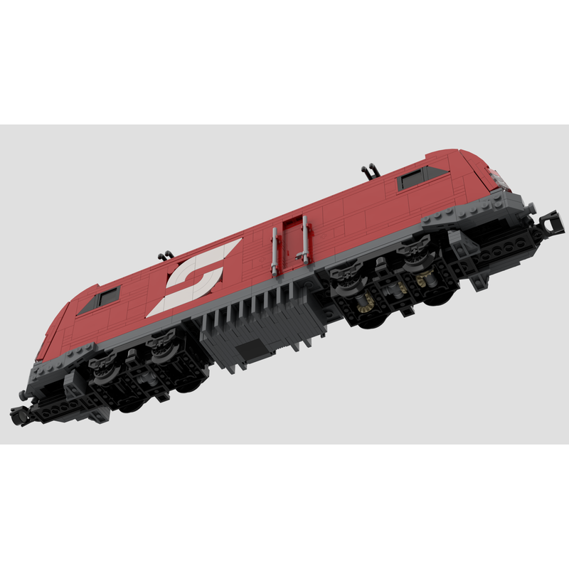 LEGO MOC Siemens Taurus train locomotive (ÖBB red version) with PF by ...