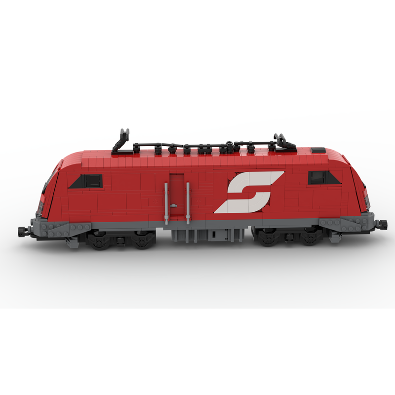 LEGO MOC Siemens Taurus train locomotive (ÖBB red version) with PF by ...
