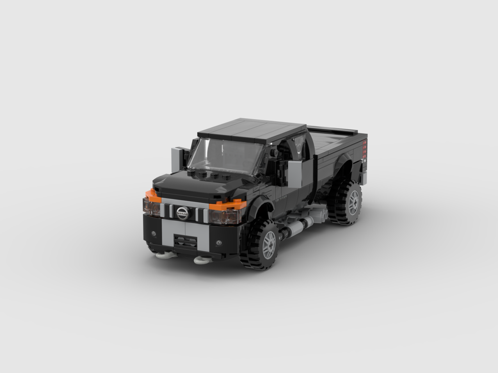 LEGO MOC SPEED CHAMPIONS NISSAN TITAN 4X4 TRUCK by DETAIL BRICKS ...