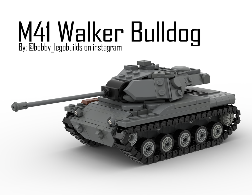 LEGO MOC-171813 Lego M41 Walker Bulldog by BobbyLegoBuilds ...