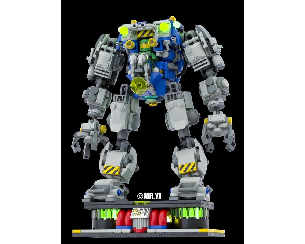 LEGO MOC CLASSIC SPACE WORK MECH by MR.YJ by MR.YJ | Rebrickable ...