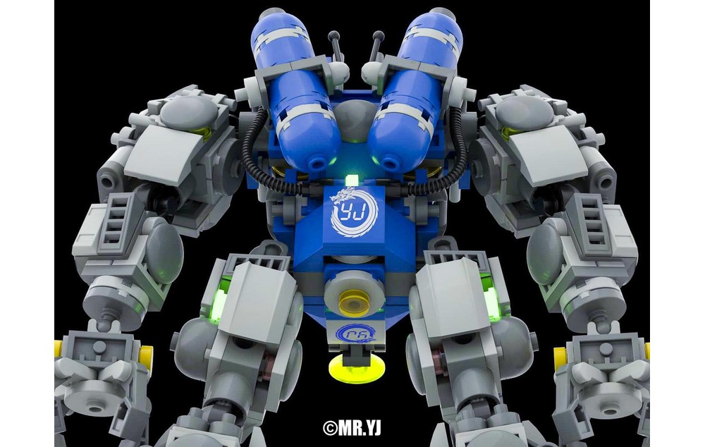 LEGO MOC CLASSIC SPACE WORK MECH by MR.YJ by MR.YJ | Rebrickable ...