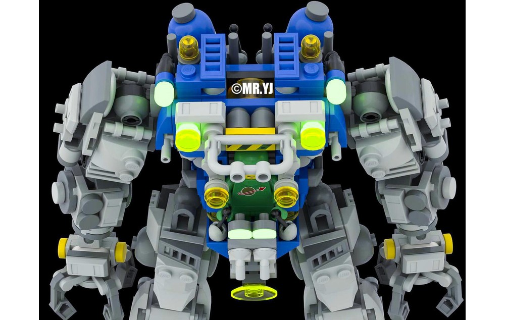 LEGO MOC CLASSIC SPACE WORK MECH by MR.YJ by MR.YJ | Rebrickable ...