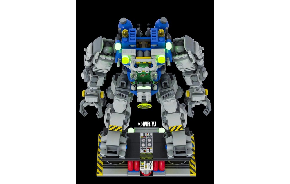 LEGO MOC CLASSIC SPACE WORK MECH by MR.YJ by MR.YJ | Rebrickable ...