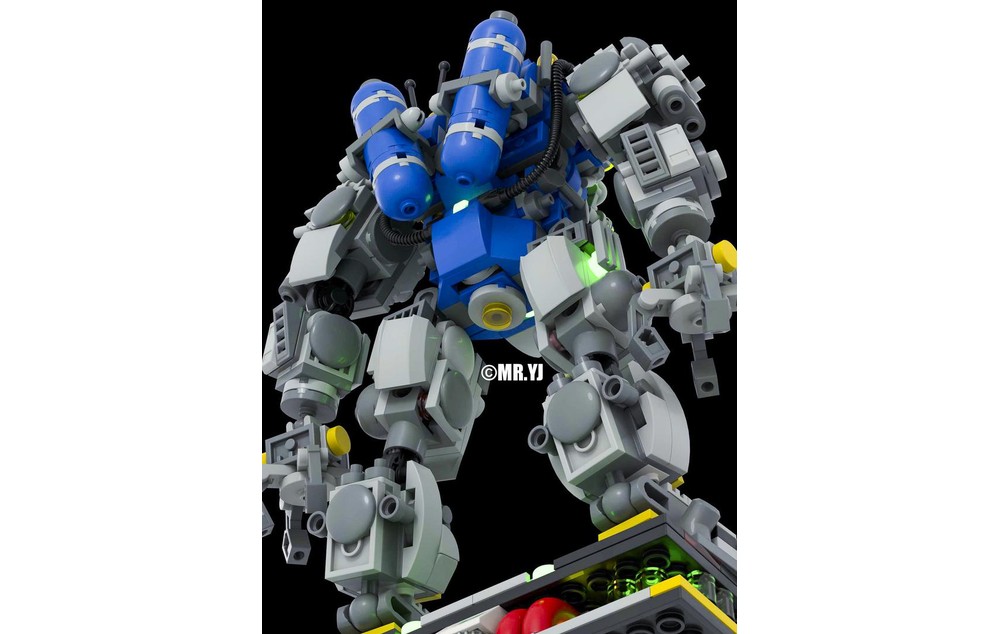 LEGO MOC CLASSIC SPACE WORK MECH by MR.YJ by MR.YJ | Rebrickable ...