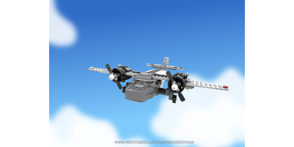 LEGO MOC 77012: Adventurers' Twin Motor Plane by sebbl | Rebrickable ...