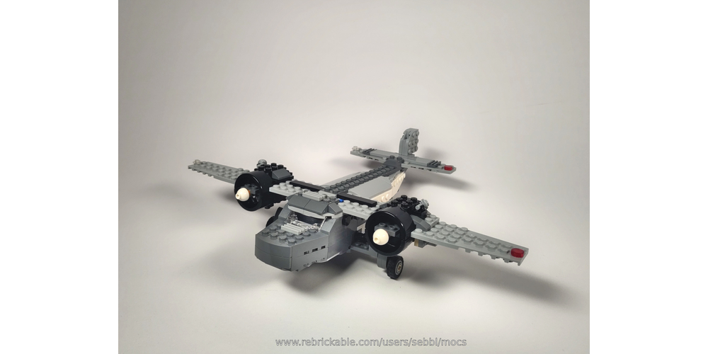 LEGO MOC 77012: Adventurers' Twin Motor Plane by sebbl | Rebrickable ...