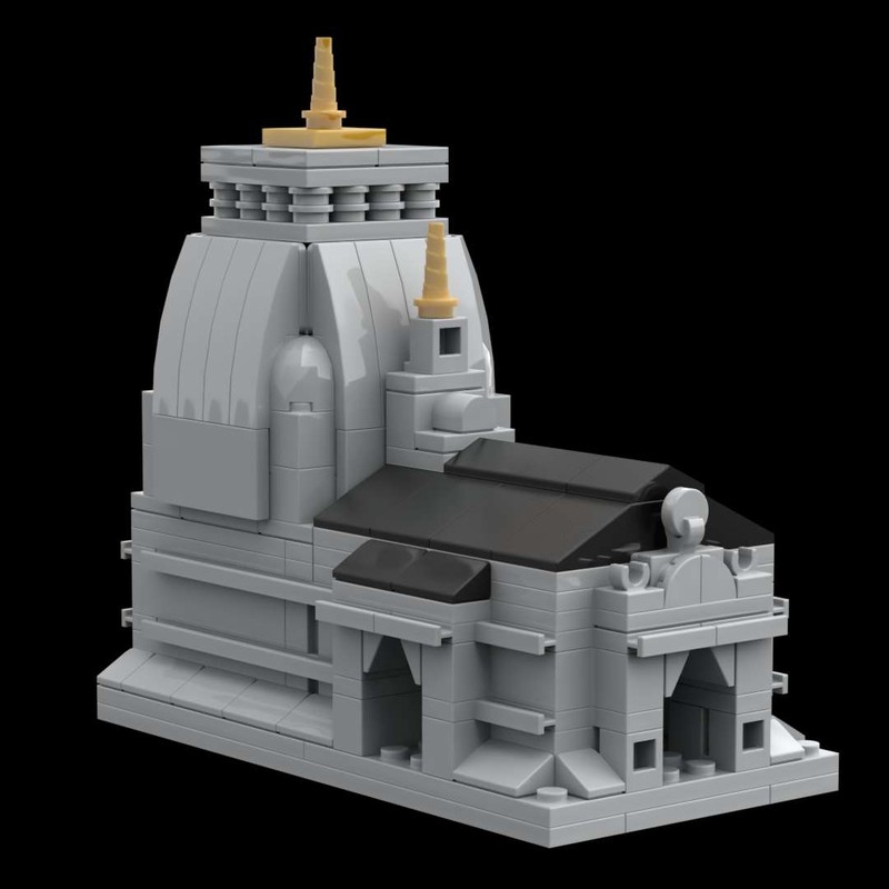LEGO MOC Kedarnath Temple by Desibricks | Rebrickable - Build with LEGO