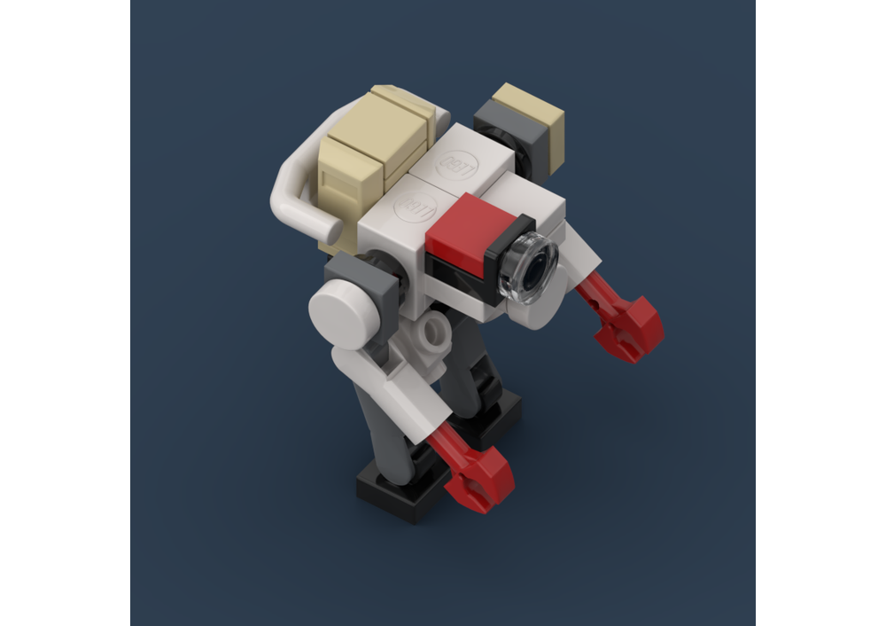 LEGO MOC Vasco robot - Starfield game by m_fan_8 | Rebrickable - Build ...