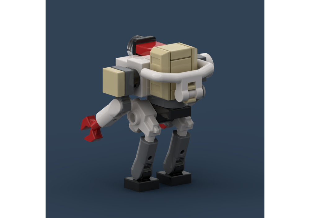 LEGO MOC Vasco robot - Starfield game by m_fan_8 | Rebrickable - Build ...
