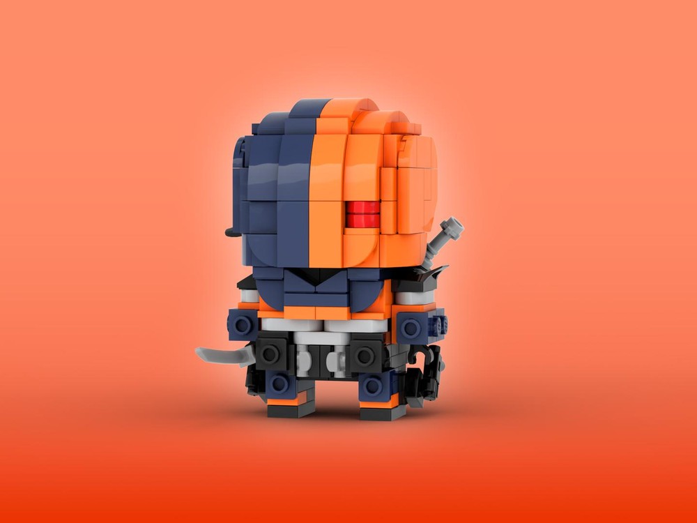 LEGO MOC Deathstroke Brickheadz LEGO MOC - DC by Eugenio Iacono ...