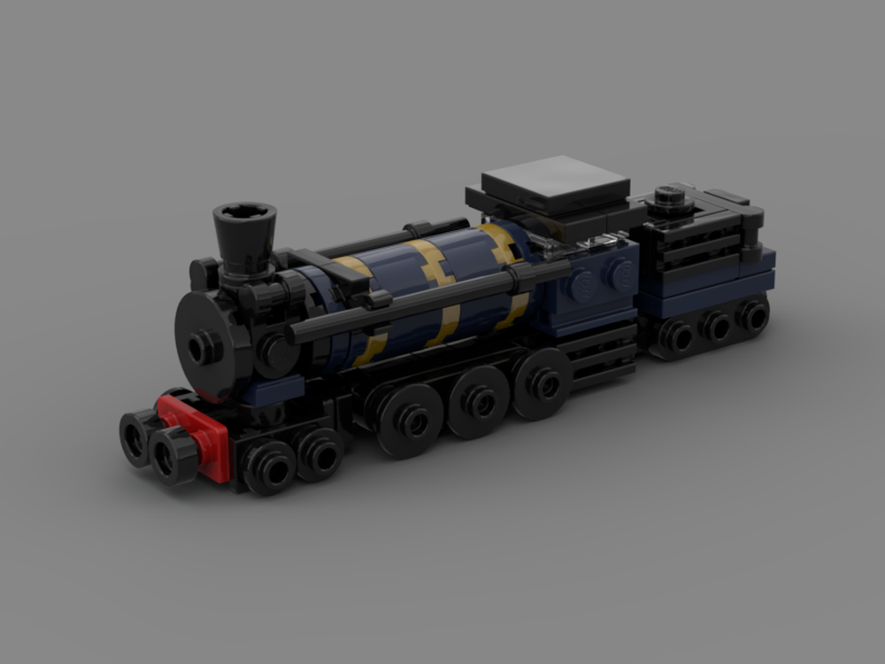 LEGO MOC Mini Orient Express lococmotive with tender by The LEGO Brick ...