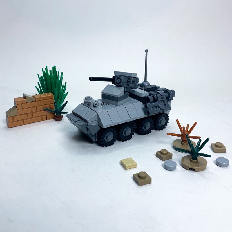 LEGO MOC BTR-82a Armored Personnel Carrier by hg_moc | Rebrickable ...