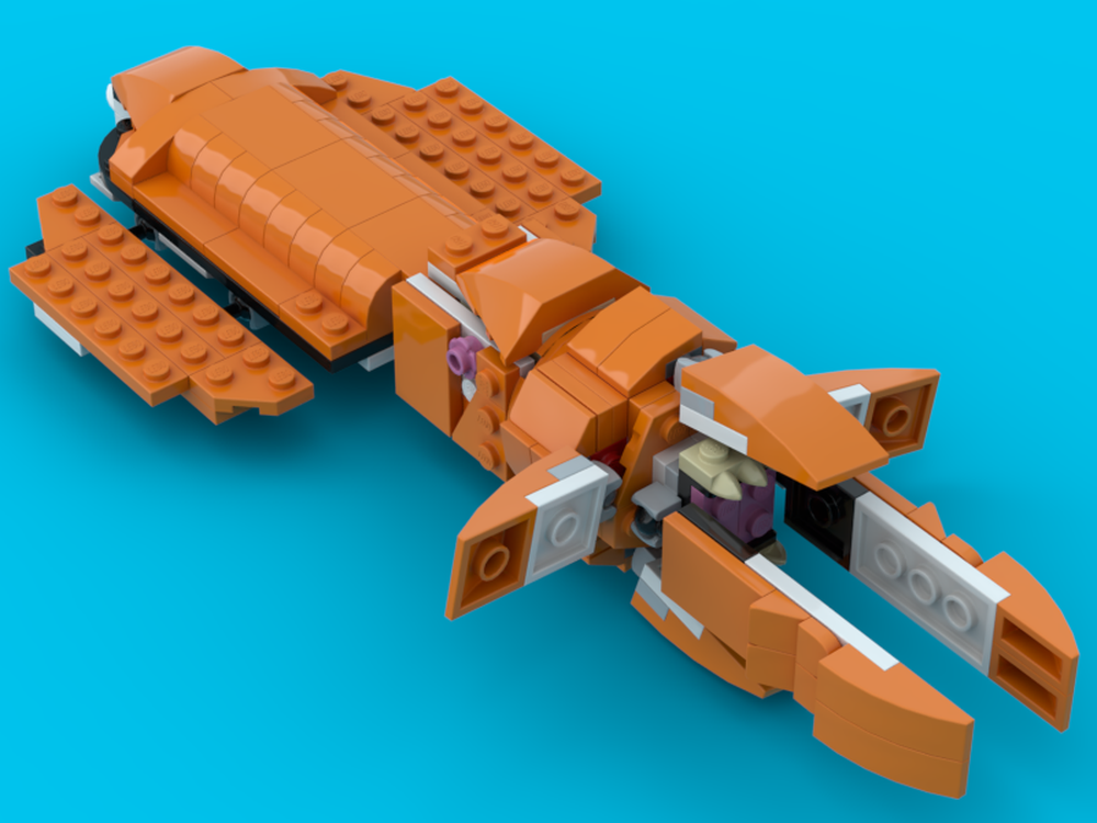 LEGO MOC 31129 calamare by crafity | Rebrickable - Build with LEGO