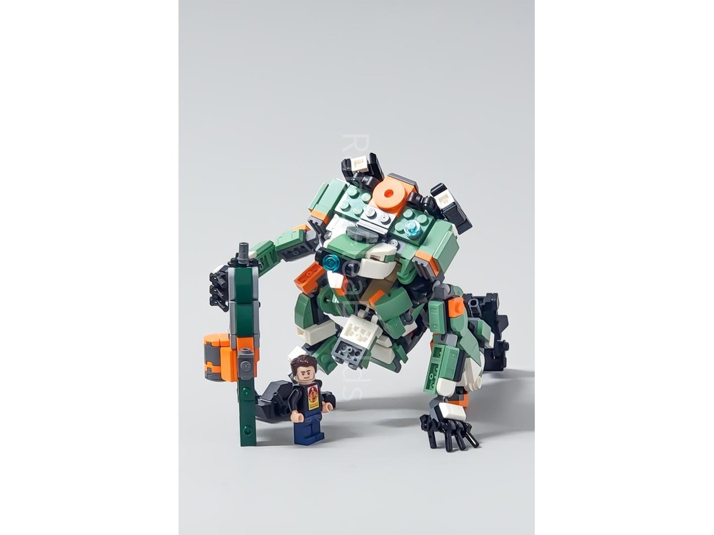 LEGO MOC BT-7274 from Titanfall 2 by RabidFleaBuilds | Rebrickable ...
